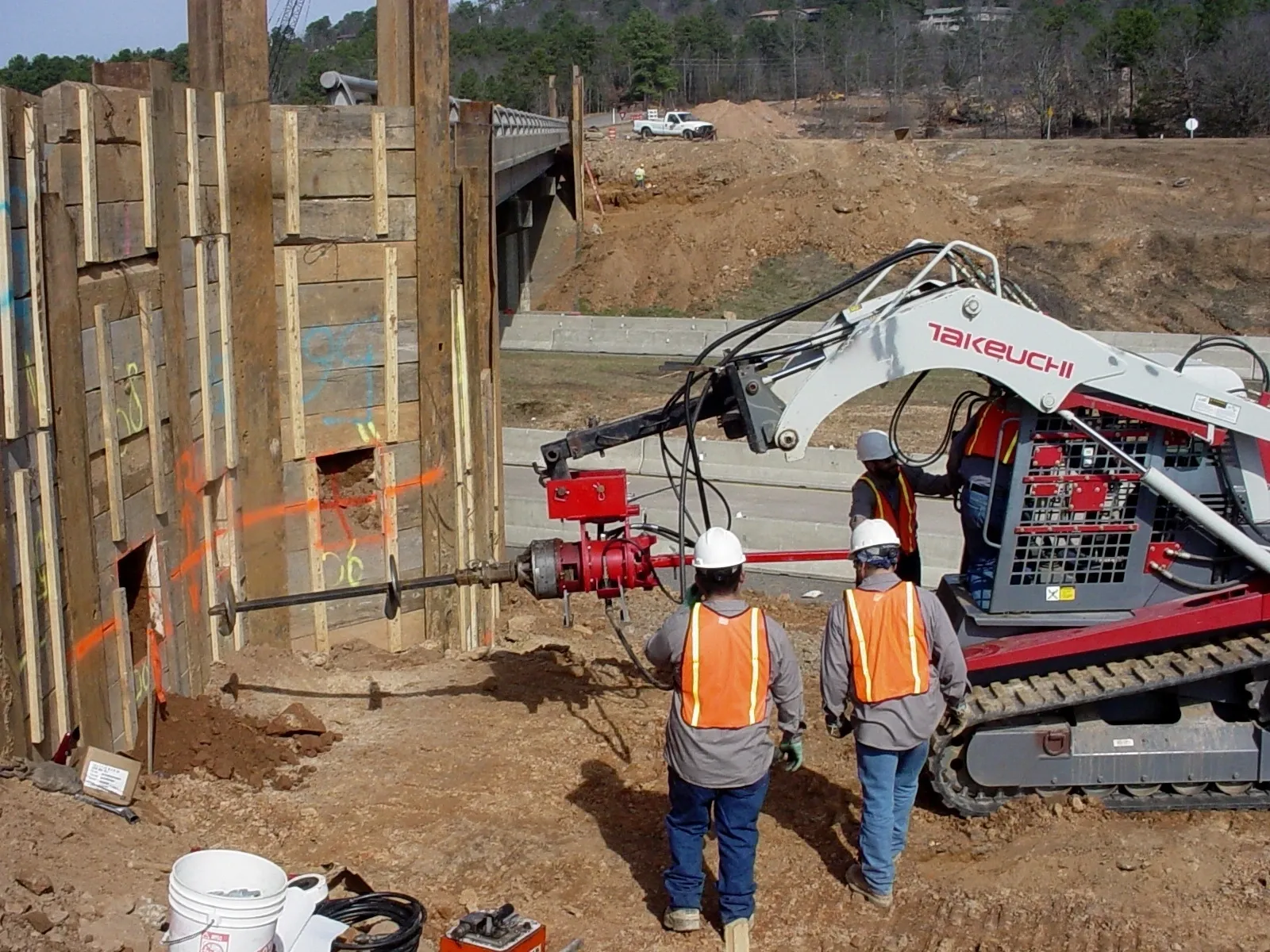 Tiebacks & Anchors - Excavation Support Solutions | FSGC